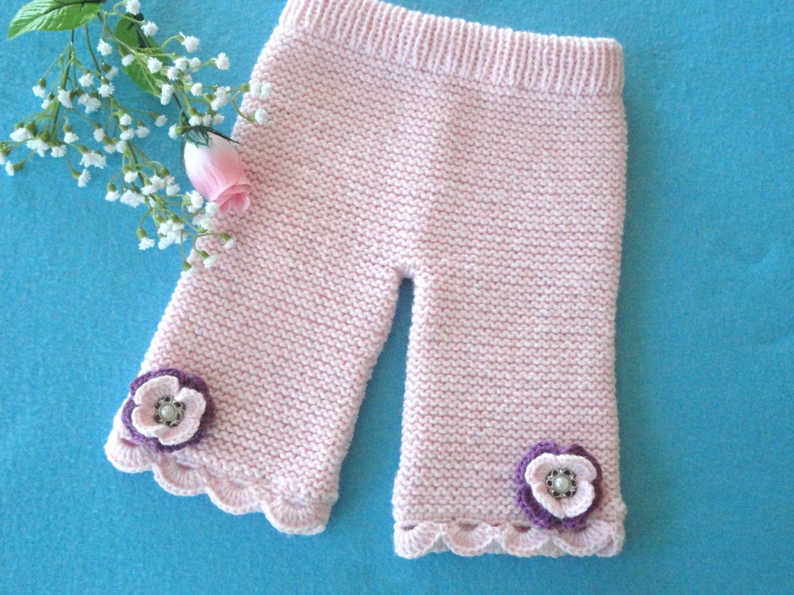 Knitting PATTERN Baby Pants Knitted Baby Pants Pattern Baby | Etsy