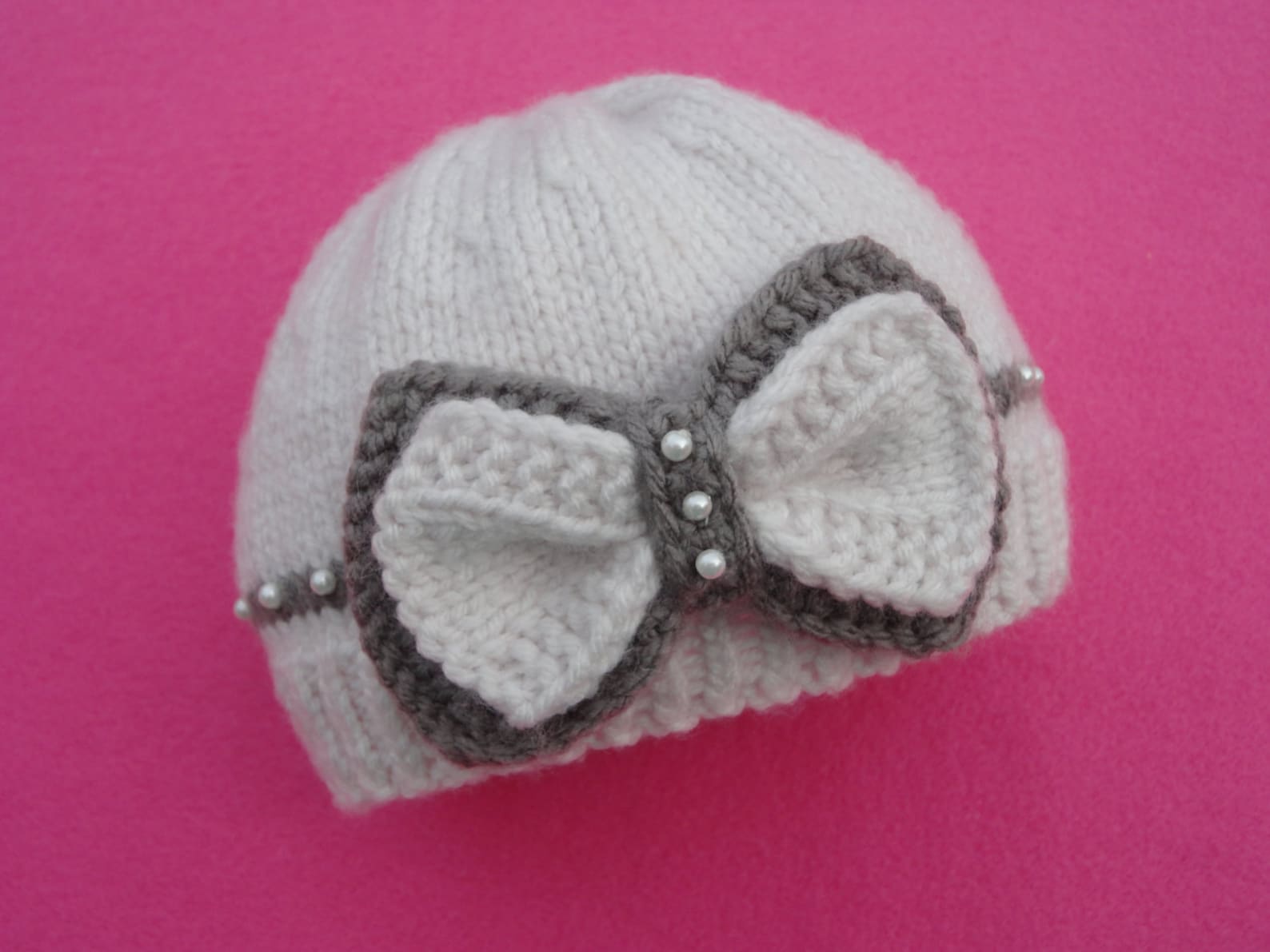 Knitting PATTERN Baby Hat Baby Beanie Knitted Baby Cap Pattern for ...