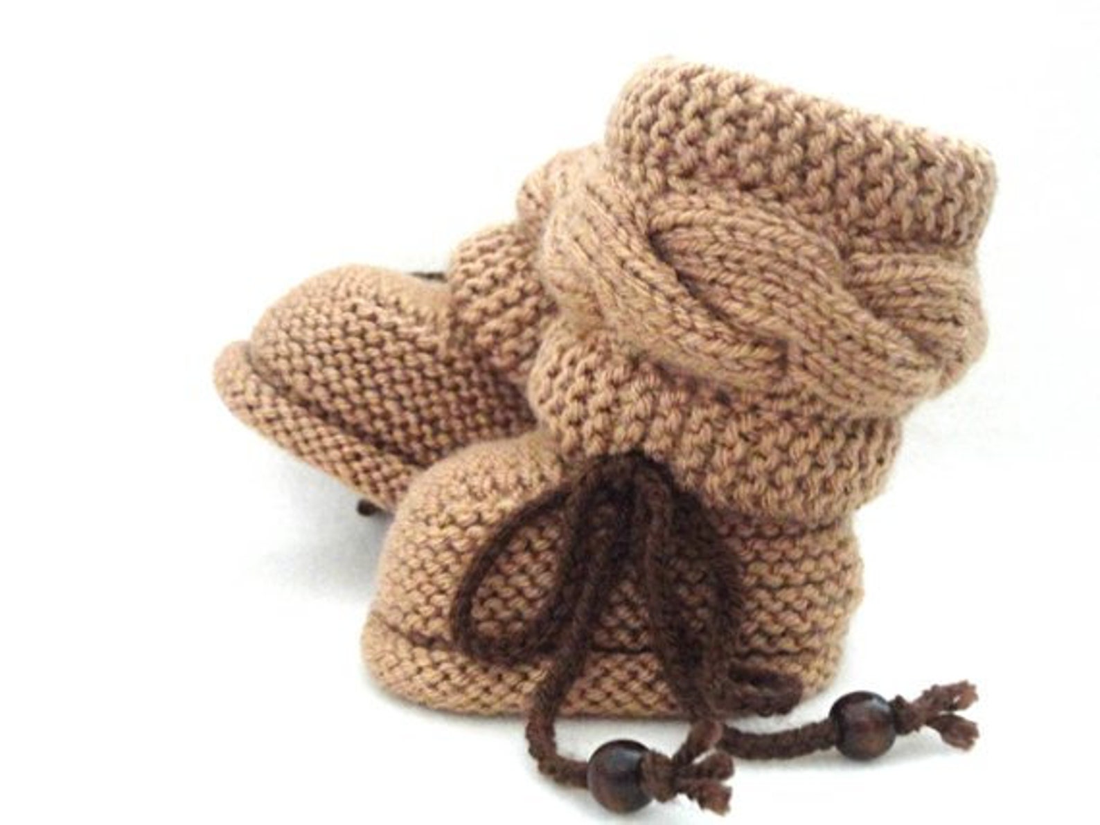 Knitting PATTERN Baby Booties Baby Shoes Knitted Baby Booties Knitting ...