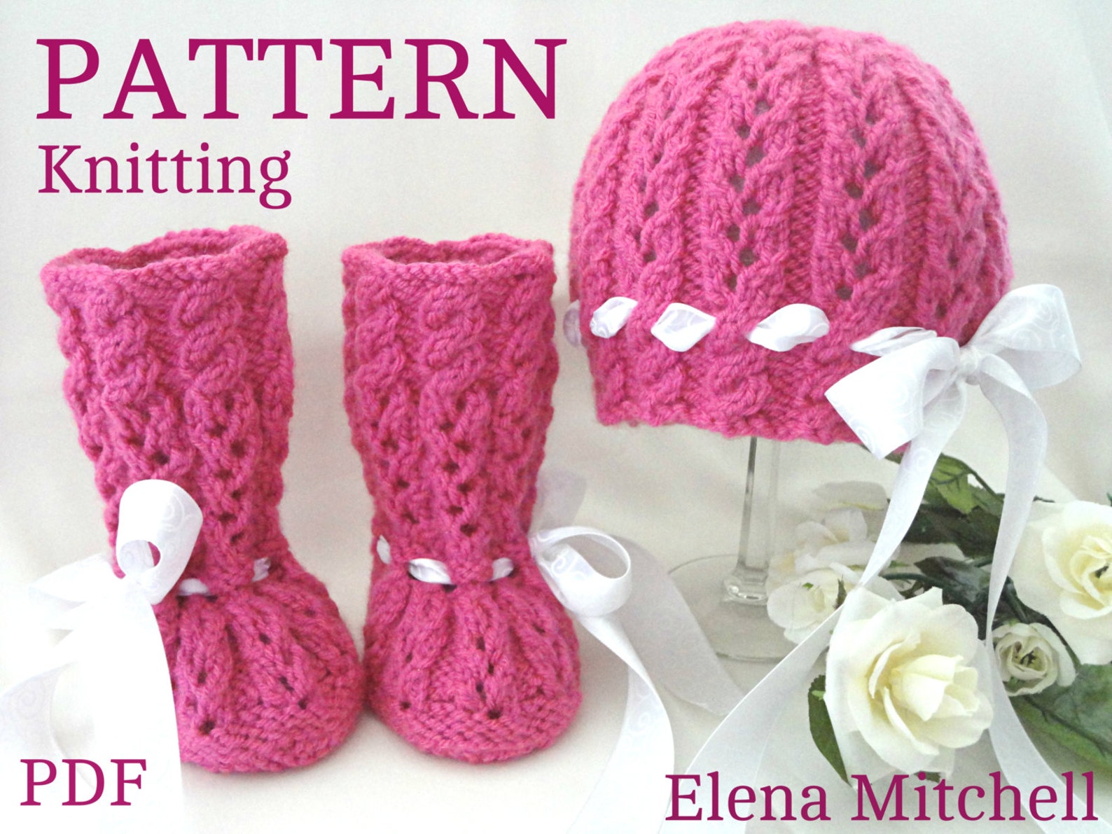Knitting PATTERN Baby Booties Baby Shoes Patterns Knit Baby | Etsy