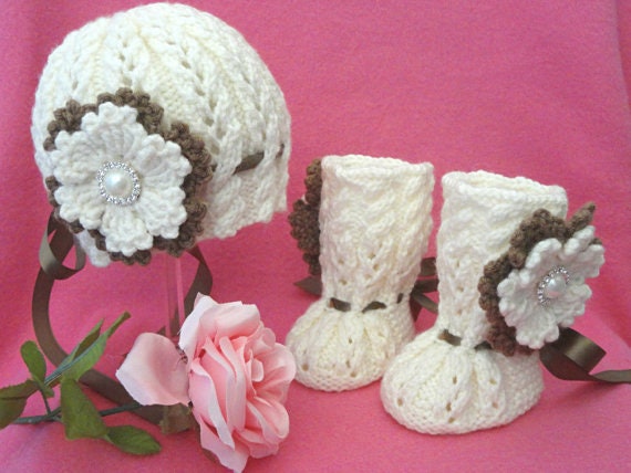 Knitting PATTERN Baby Booties Baby Shoes Patterns Knit Baby - Etsy