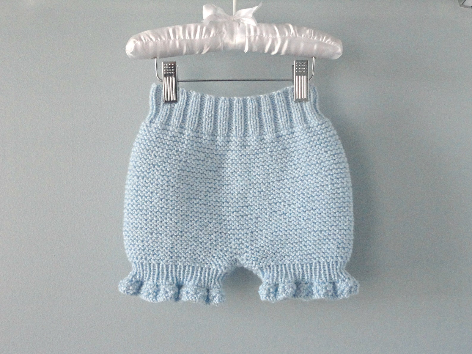 Knitting PATTERN Diaper Cover Knitted Baby Bloomers Baby Pants | Etsy