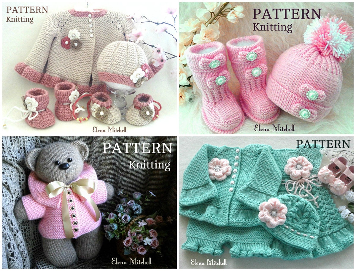 Knitting PATTERNS Discount PDF in English Only - Etsy