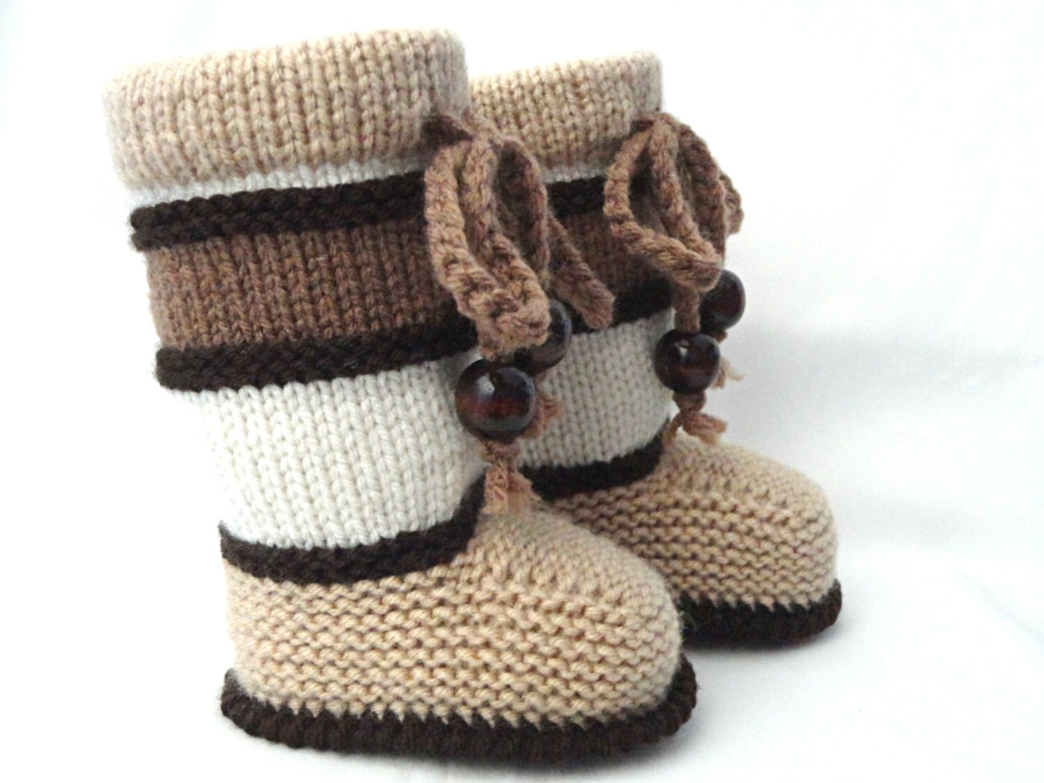 Knitting PATTERN Baby Booties PATTERN Knit Baby Shoes Baby Boy | Etsy