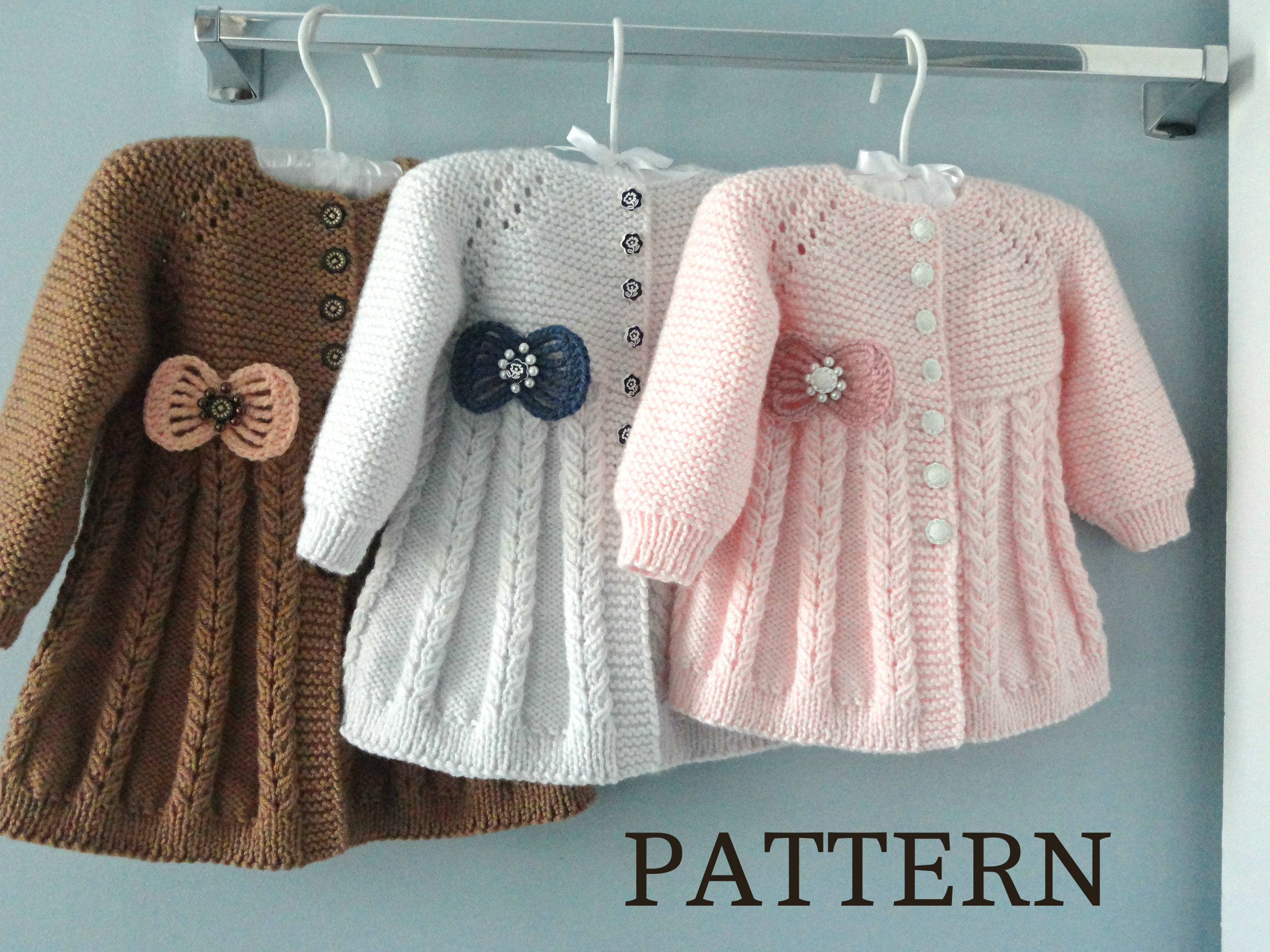 Knitting PATTERN Baby Jacket Knitted Baby Cardigan Baby Hat - Etsy ...