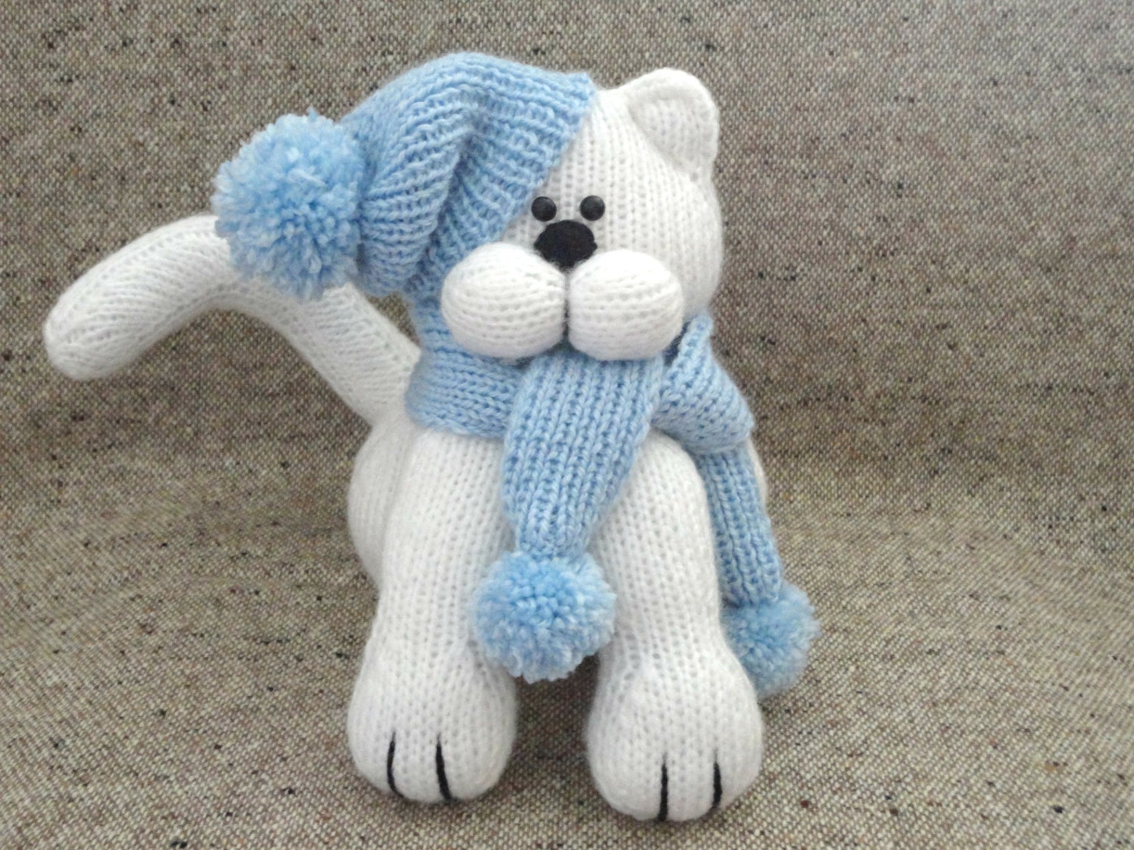 Knitting PATTERN Animal Knit Pattern Cat Animal Patterns | Etsy