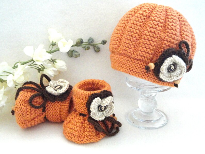 Knitting PATTERN Baby Booties Baby Shoes Patterns Knit Baby - Etsy
