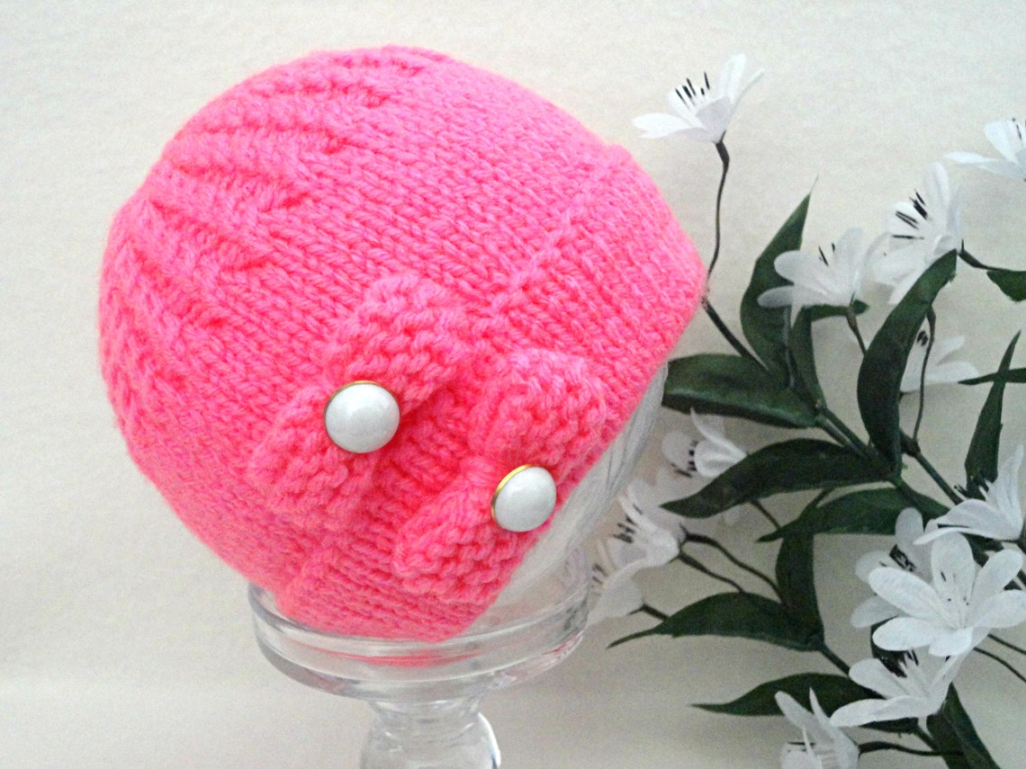 Knitting PATTERN Baby Hat Baby Beanie Knitted Baby Cap | Etsy