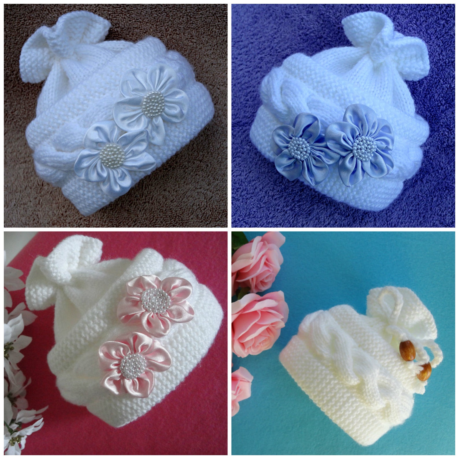 Knitting PATTERN Knitting Baby Hat Baby Patterns Knitted Baby - Etsy