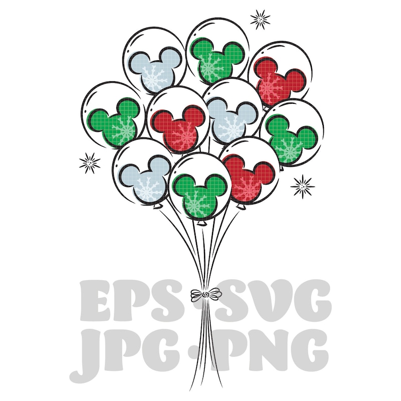 Christmas Balloons - Etsy