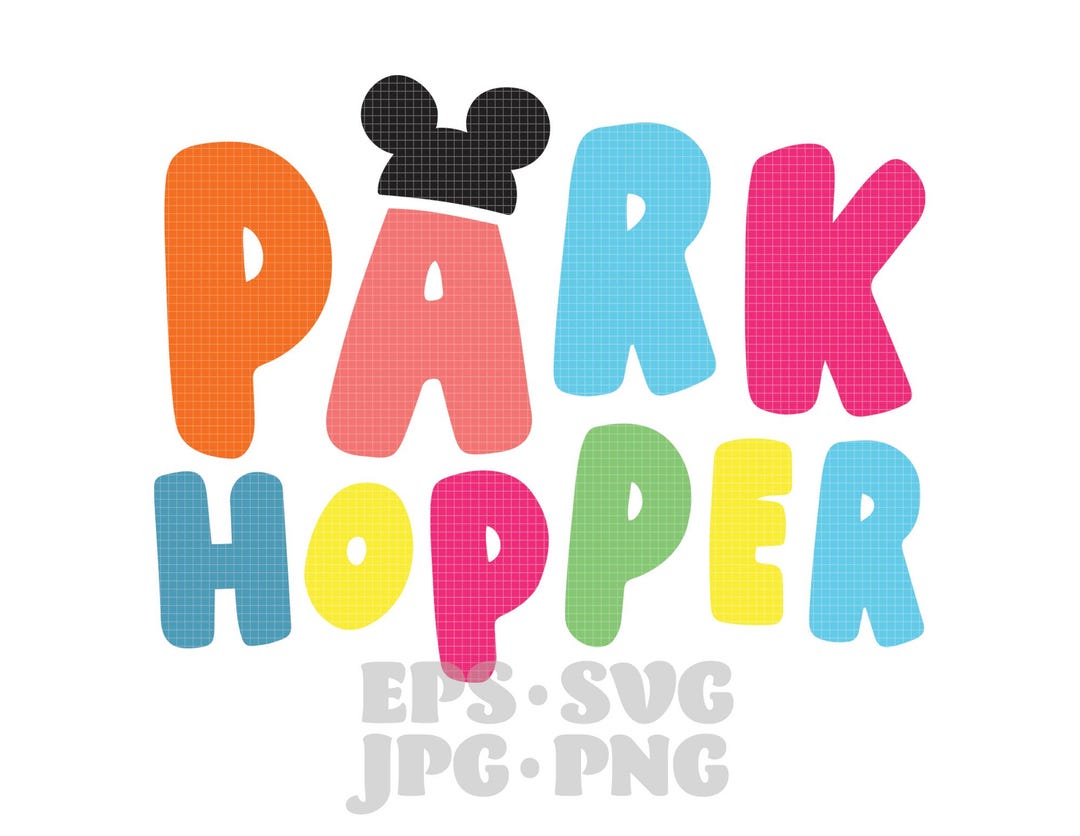 Most Magical Happiest Place Park Hopper Graphic - EPS, PNG, Svg, Jpg - Etsy