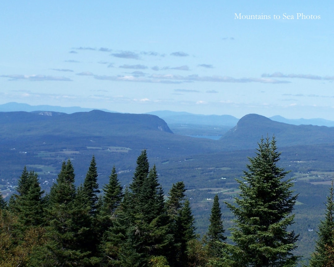 8x10 Landscape Print, Vermont Photo Hiker Gift, Farmhouse Decor, Lake ...