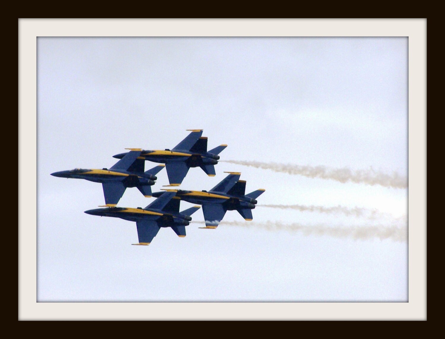 Blue Angels 5x7 Print, Airplane Print for the Man Cave, Ready to Ship ...