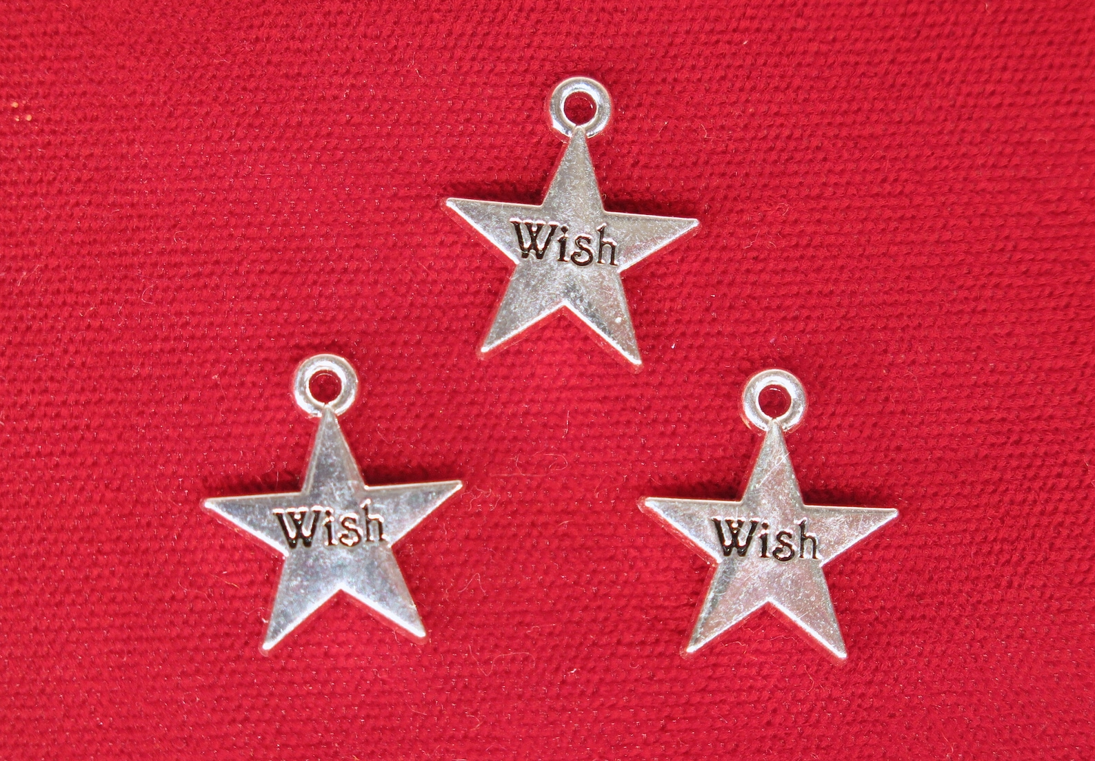 5pc wish Charms in Silver Style Rhodium-plated - Etsy