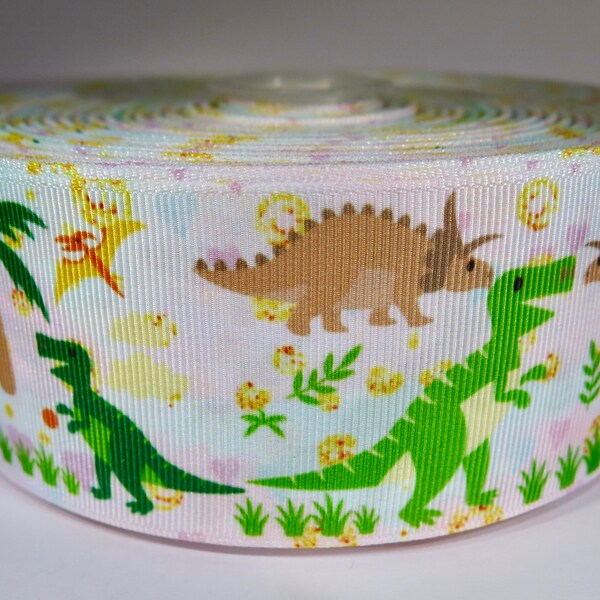 Dinosaur Ribbon - Etsy