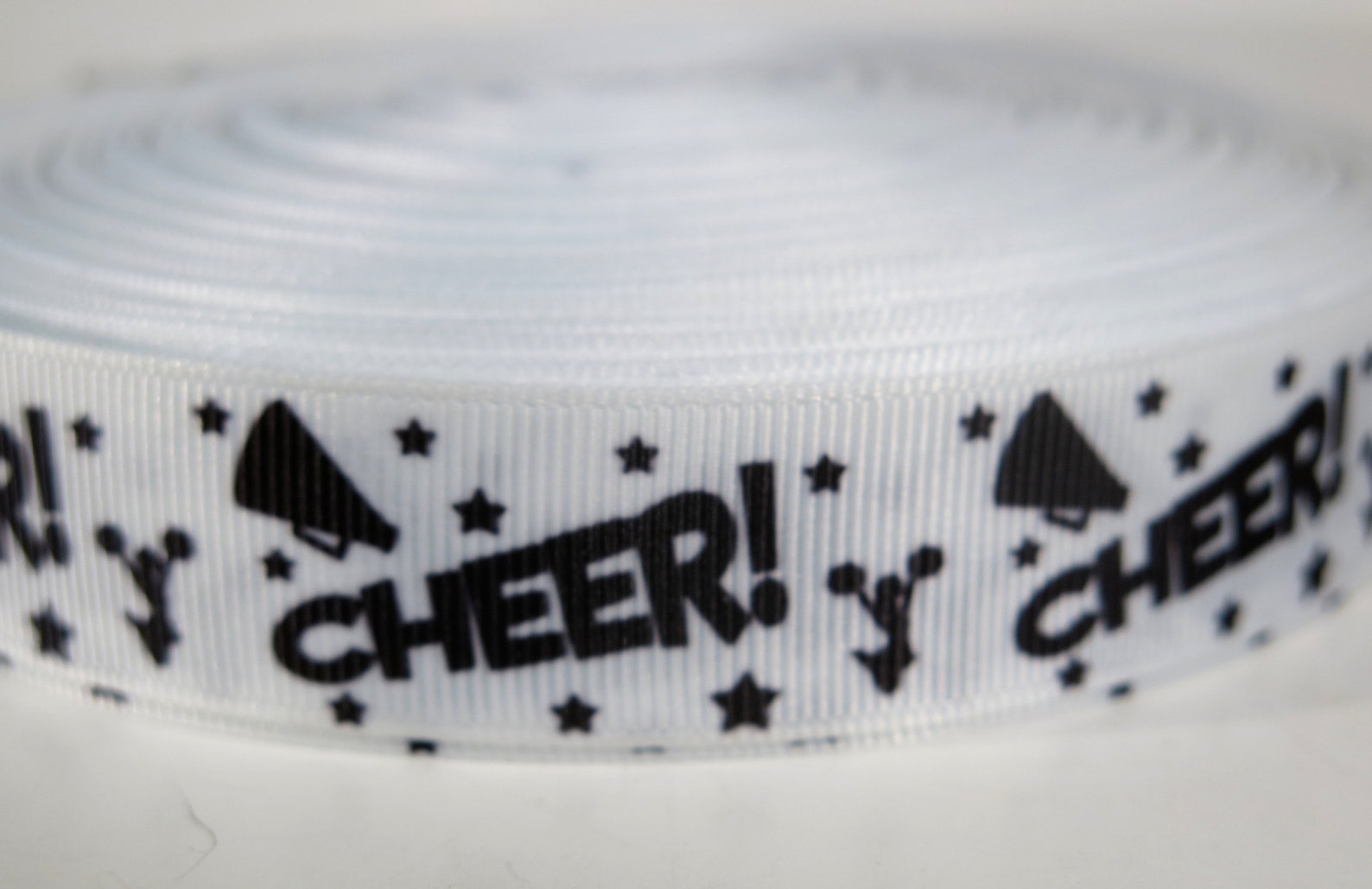 5 Yards of 7/8 Inch cheer Grosgrain Ribbon - Etsy