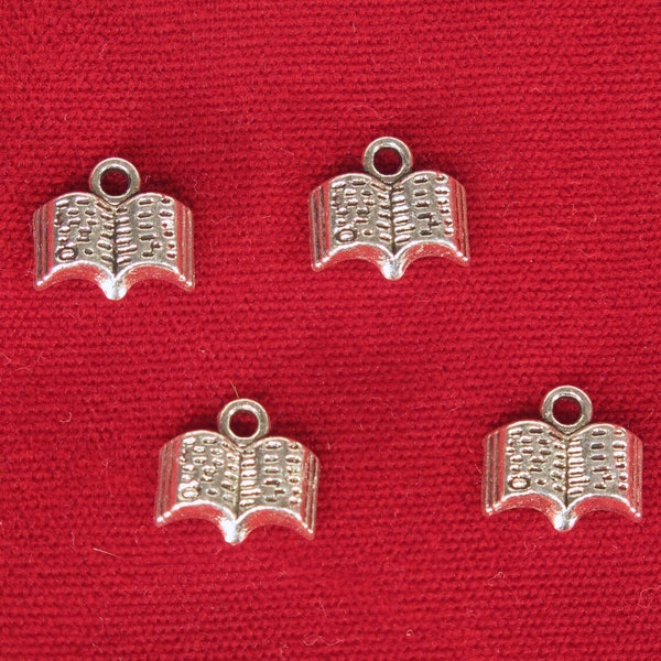 Open Book Charms - Etsy