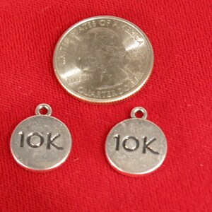 BULK 15pc 10k Charms in Antique Silver Style BC923B - Etsy
