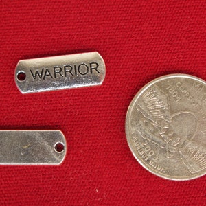 5pc warrior Charms in Antique Silver Style - Etsy
