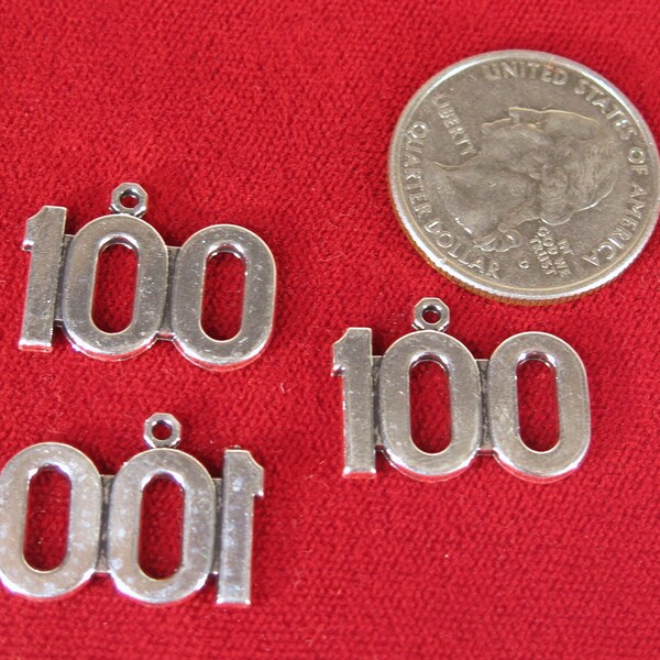 Number Charms - Etsy