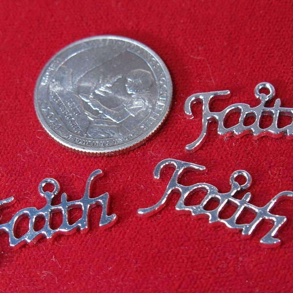 Faith Charm - Etsy