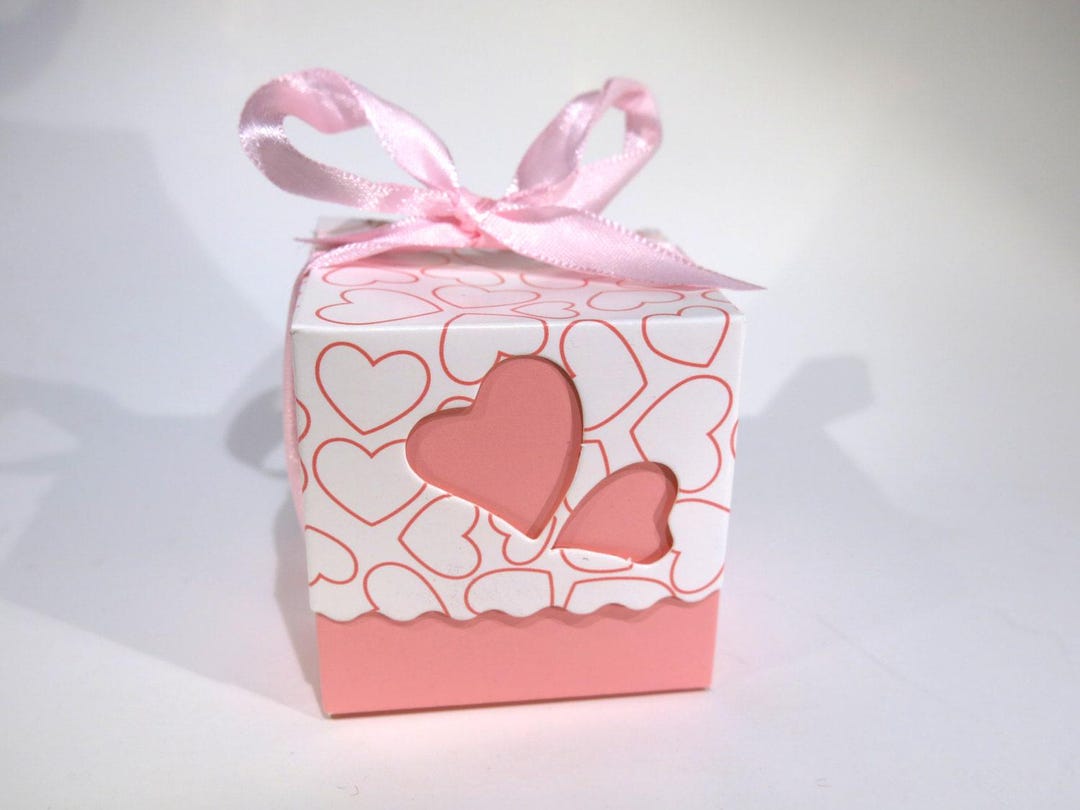 20pc Pink "heart" Favor Boxes (D11) - Etsy