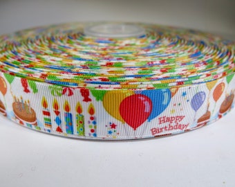 Happy Birthday Ribbon | Etsy