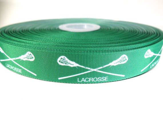 5 Yards of 7/8 Inch lacrosse Grosgrain Ribbon - Etsy