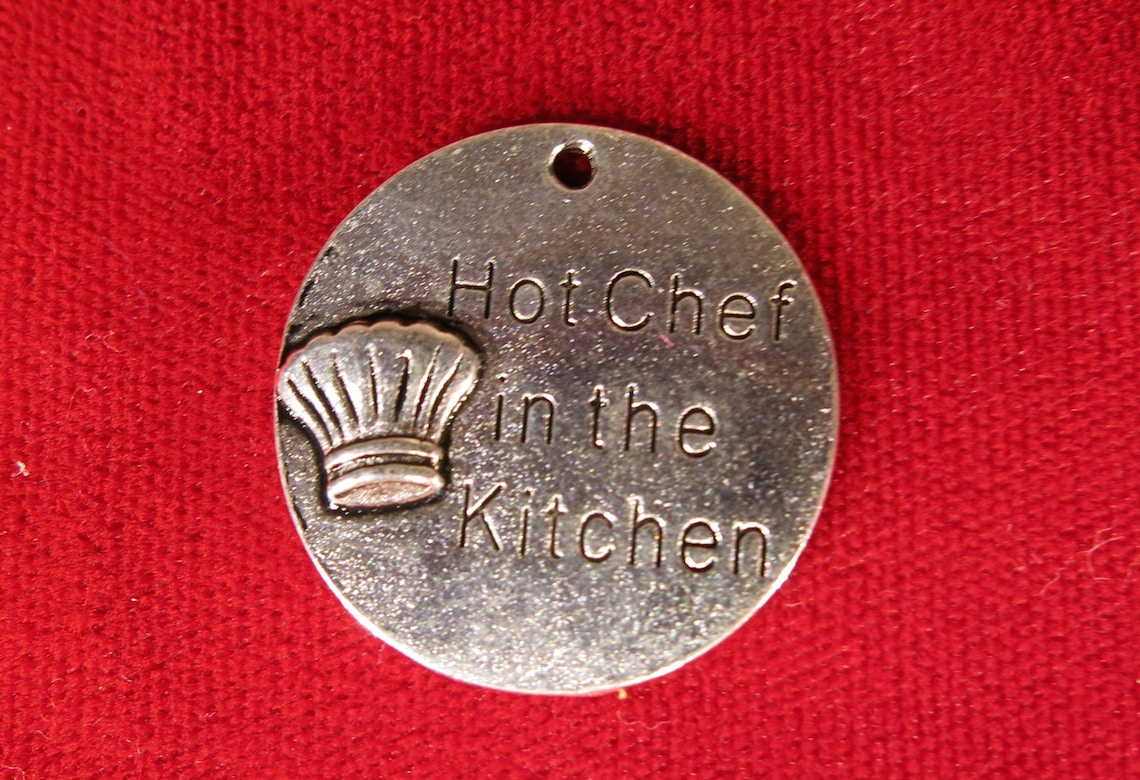 BULK 15pc hot Chef in the Kitchen Charms in | Etsy