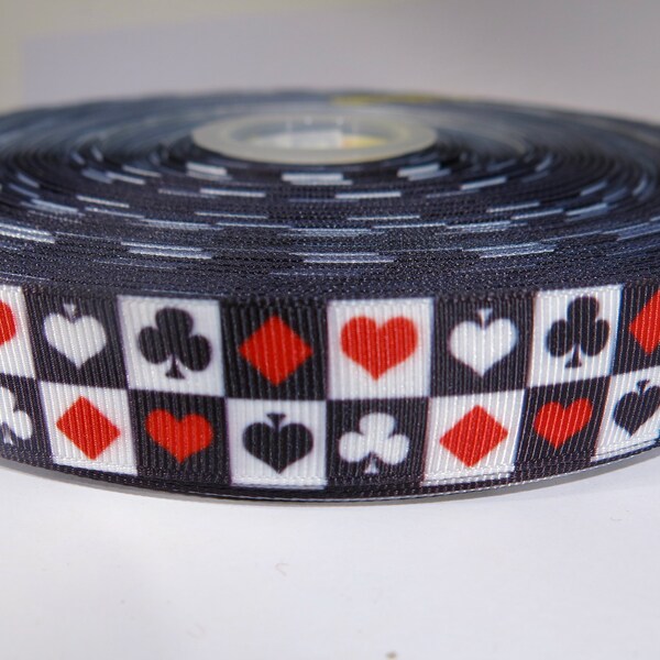 Playing Cards Ribbon - Etsy