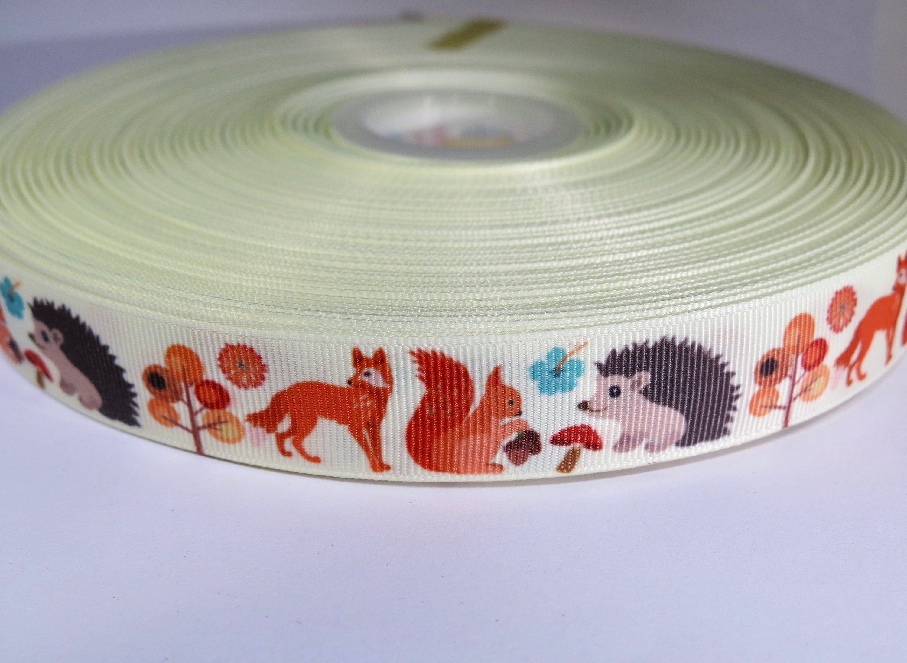 5 Yards of 7/8 Inch fall Grosgrain Ribbon | Etsy