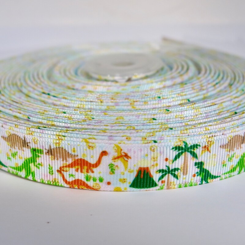 Dinosaur Ribbon - Etsy