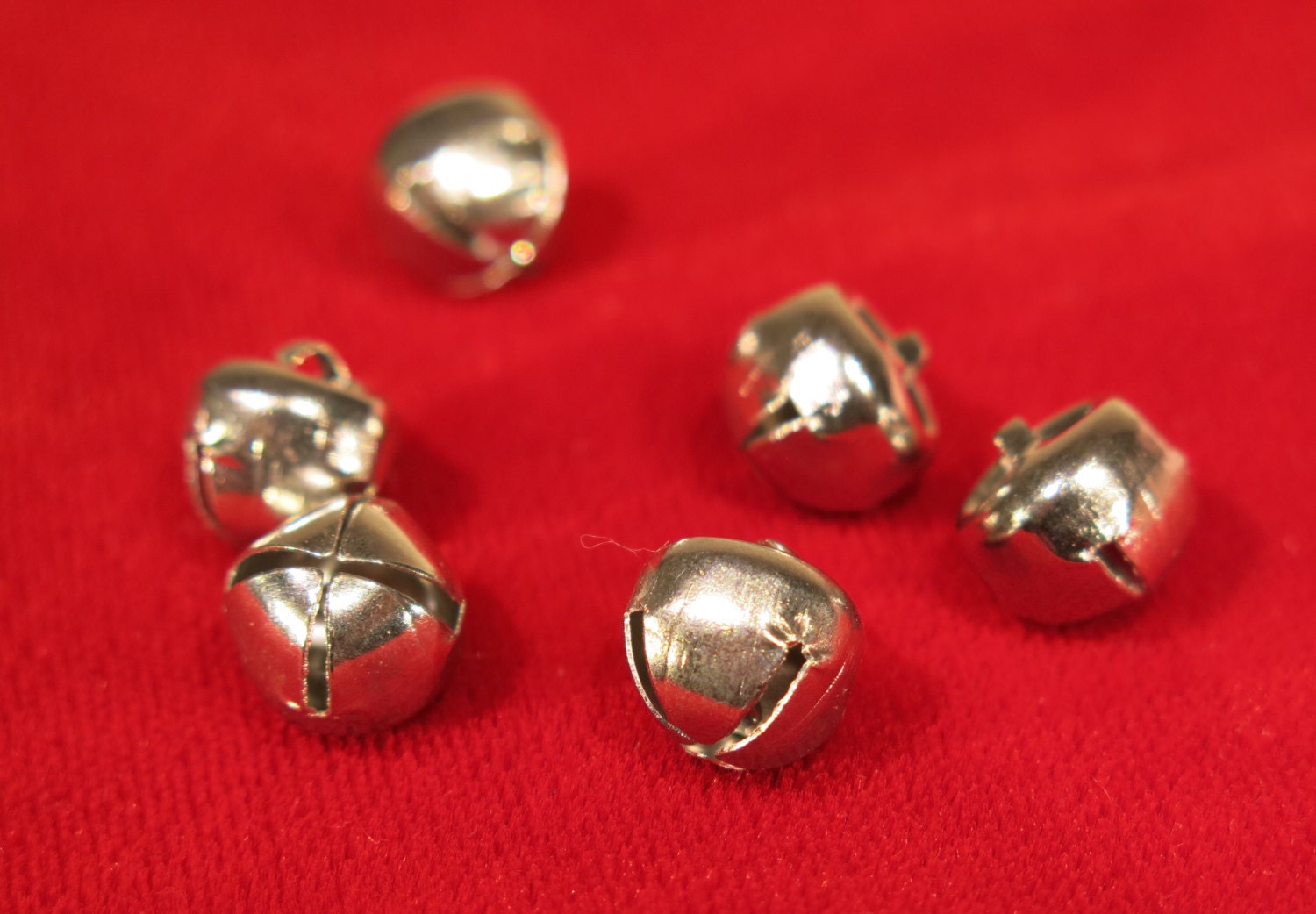 BULK 50pc bell Charms in Antique Silver Style - Etsy