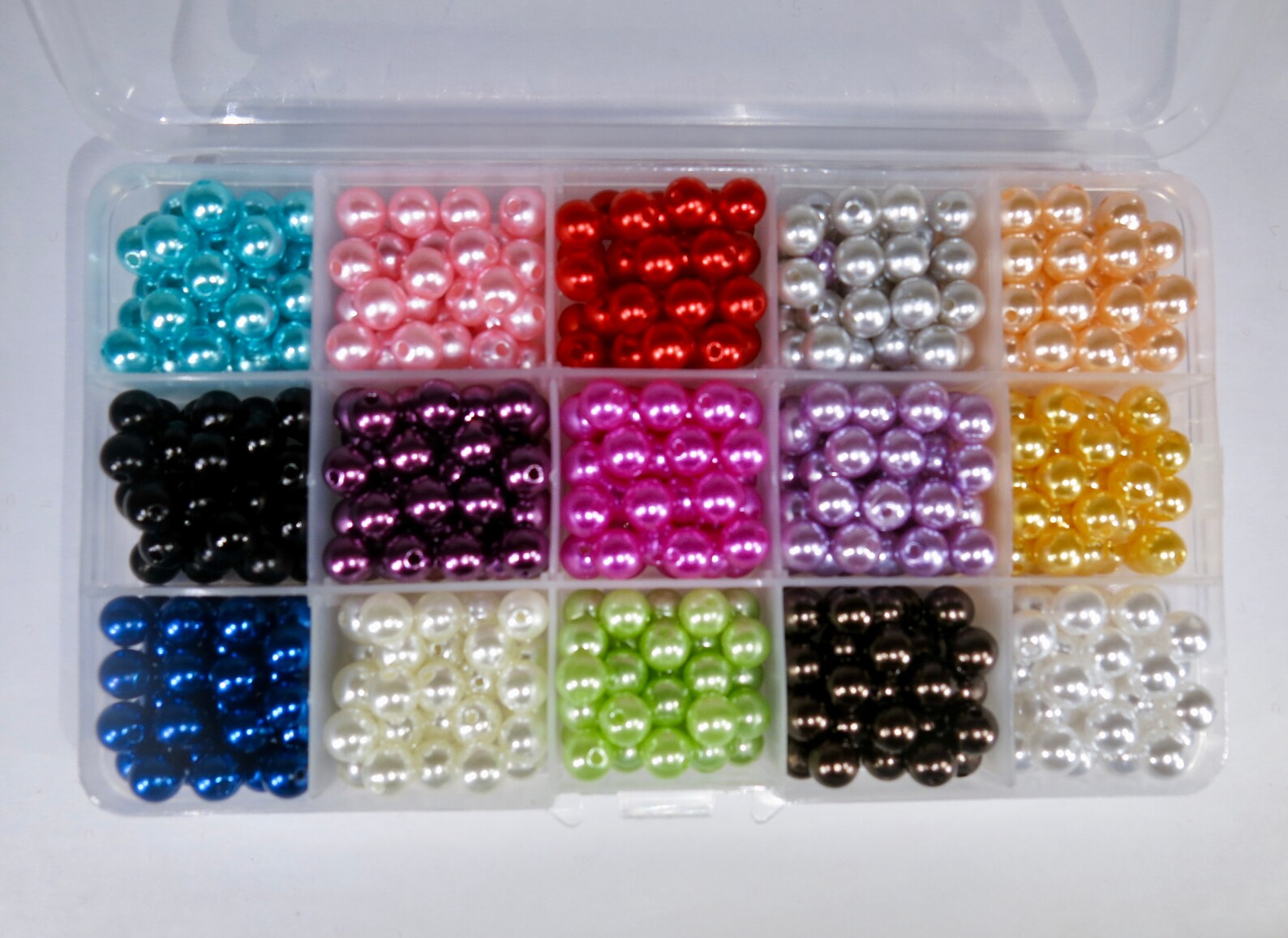 600pc of 8mm beads Assorted JC218 - Etsy