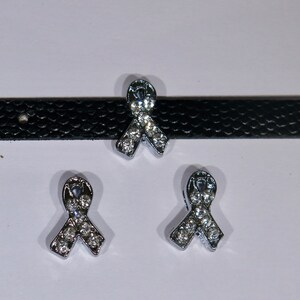 10pc "bow" 8mm Slide Charms in Antique Style Silver (BC1632) - Etsy