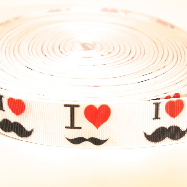 Mustache Ribbon - Etsy