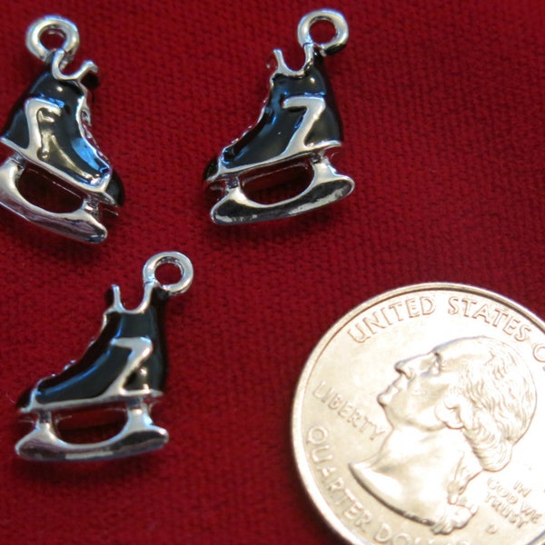 Ice Skate Charm - Etsy