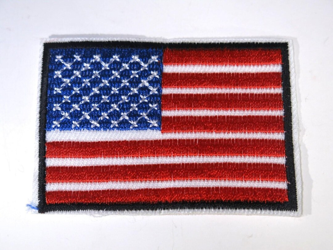 Iron-on "us Flag", Applique, Application (P81) - Etsy