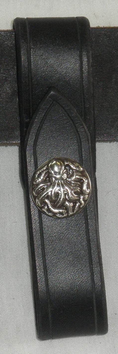 Kraken Tankard Strap Mug Holder Leather Tankard Strap Renaissance Faire ...