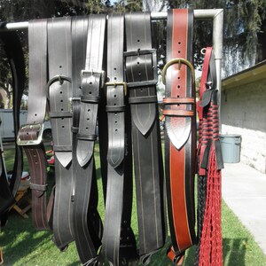 Leather Pirate Baldric Medieval Sword Belt Larp Waist Hanger Etsy