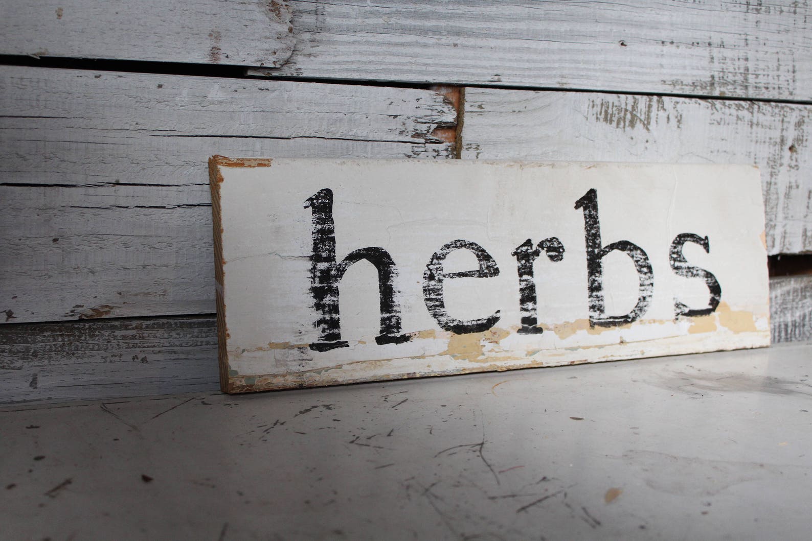Rustic herbs Kitchen Sign Farmhouse Decor Sign - Etsy