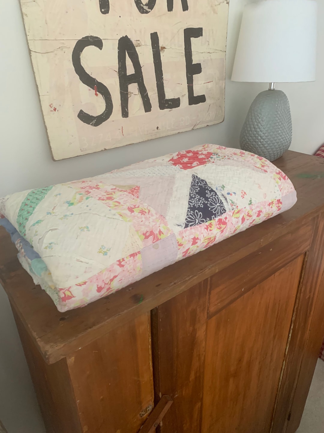 Antique Pink Crazy Quilt, Antique Cutter/crafting/display Quilt ...