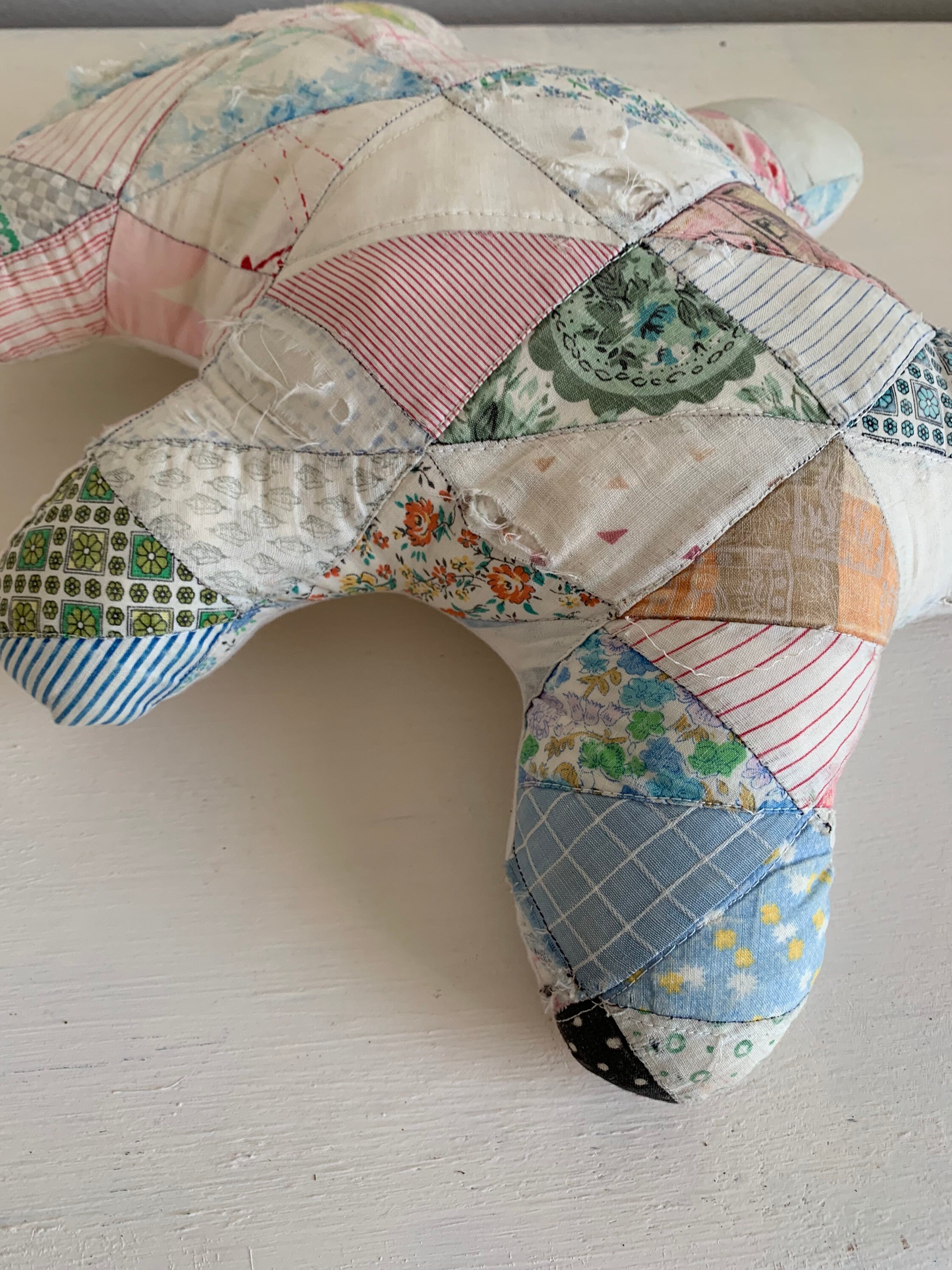 Quilted Teddy Bear - Etsy