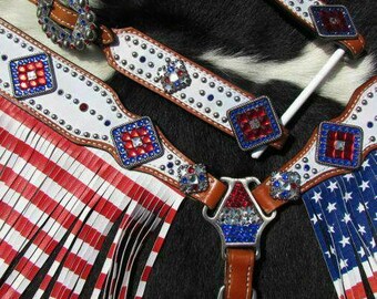 American Flag Saddle - Etsy