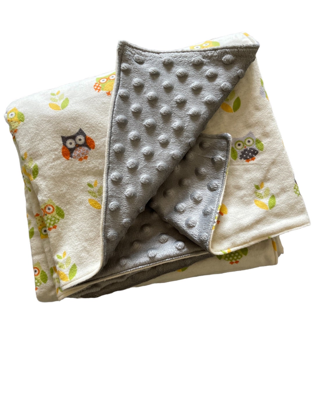 Colorful Owls Stroller Blanket - Etsy