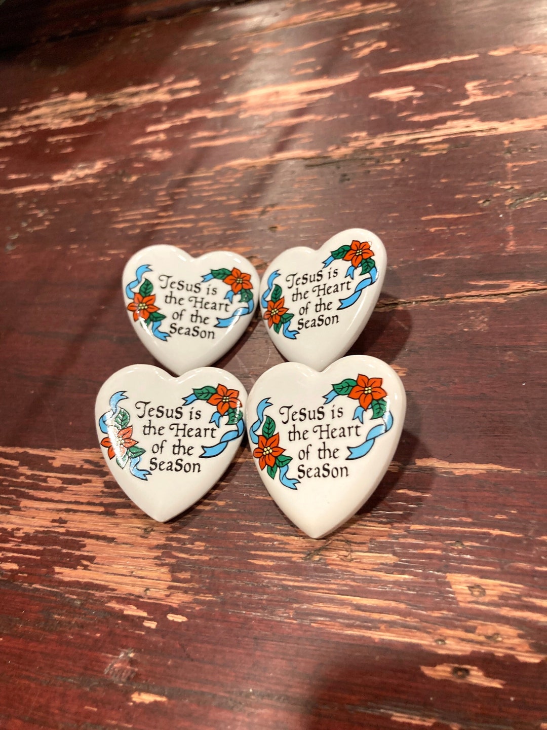 Vintage 1994 HOL (house of Lloyd) Christmas 4 Pins - Etsy