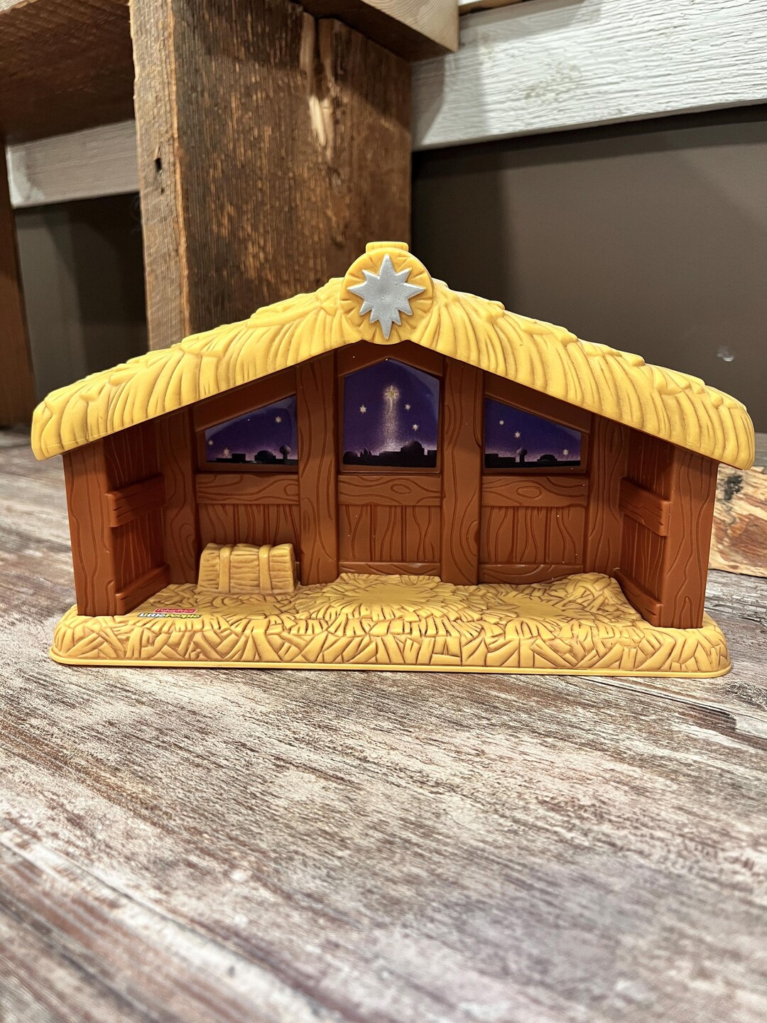 Fisher Price Little People A Christmas Story Stable Only-no People or ...