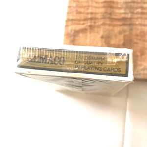 Vintage Gemaco Playing Cards for Old Colony "work and Play Safely" New ...