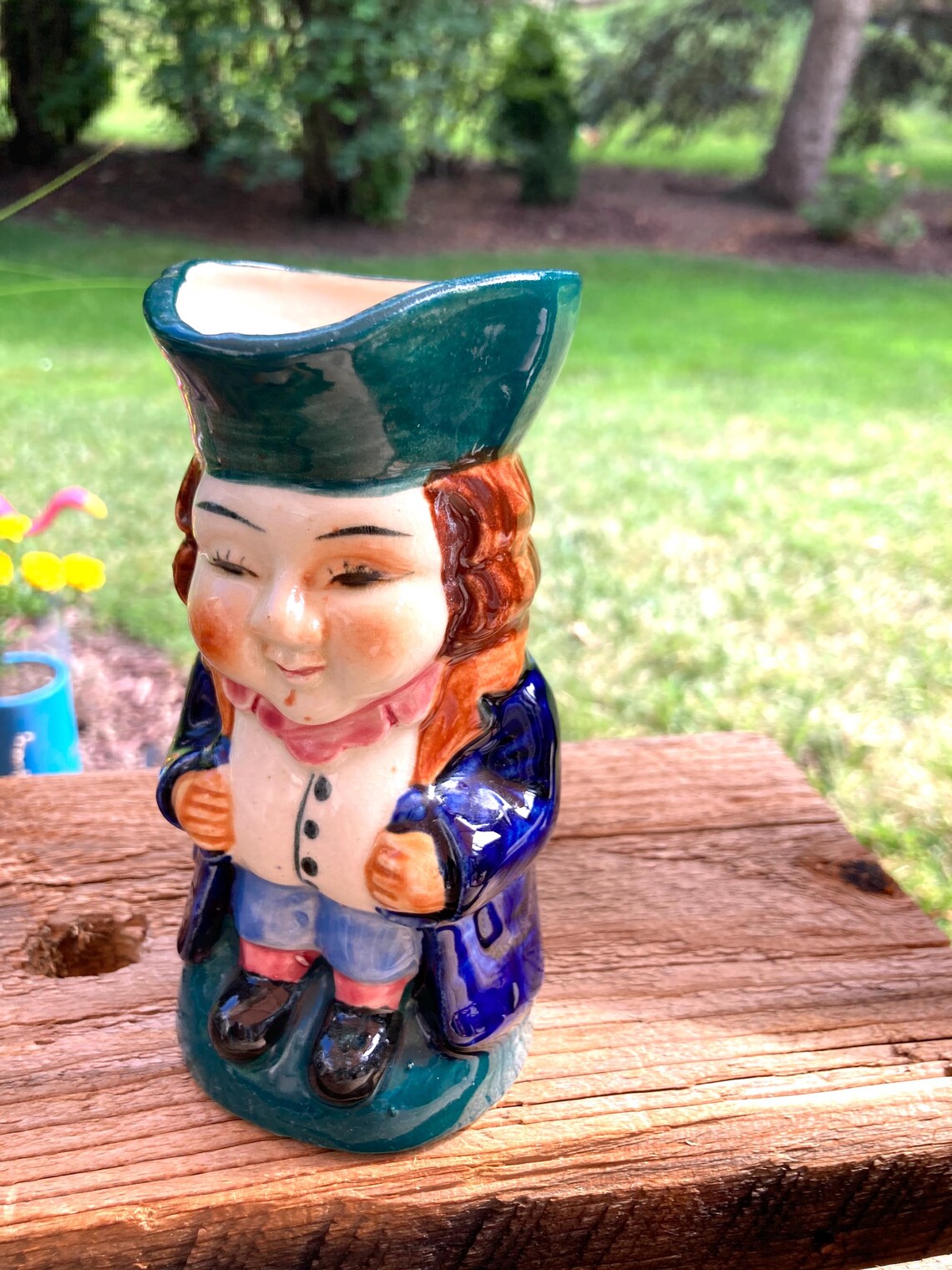 Vintage Small Toby Jug Porcelain Pitcher Creamer Made in Japan - Etsy