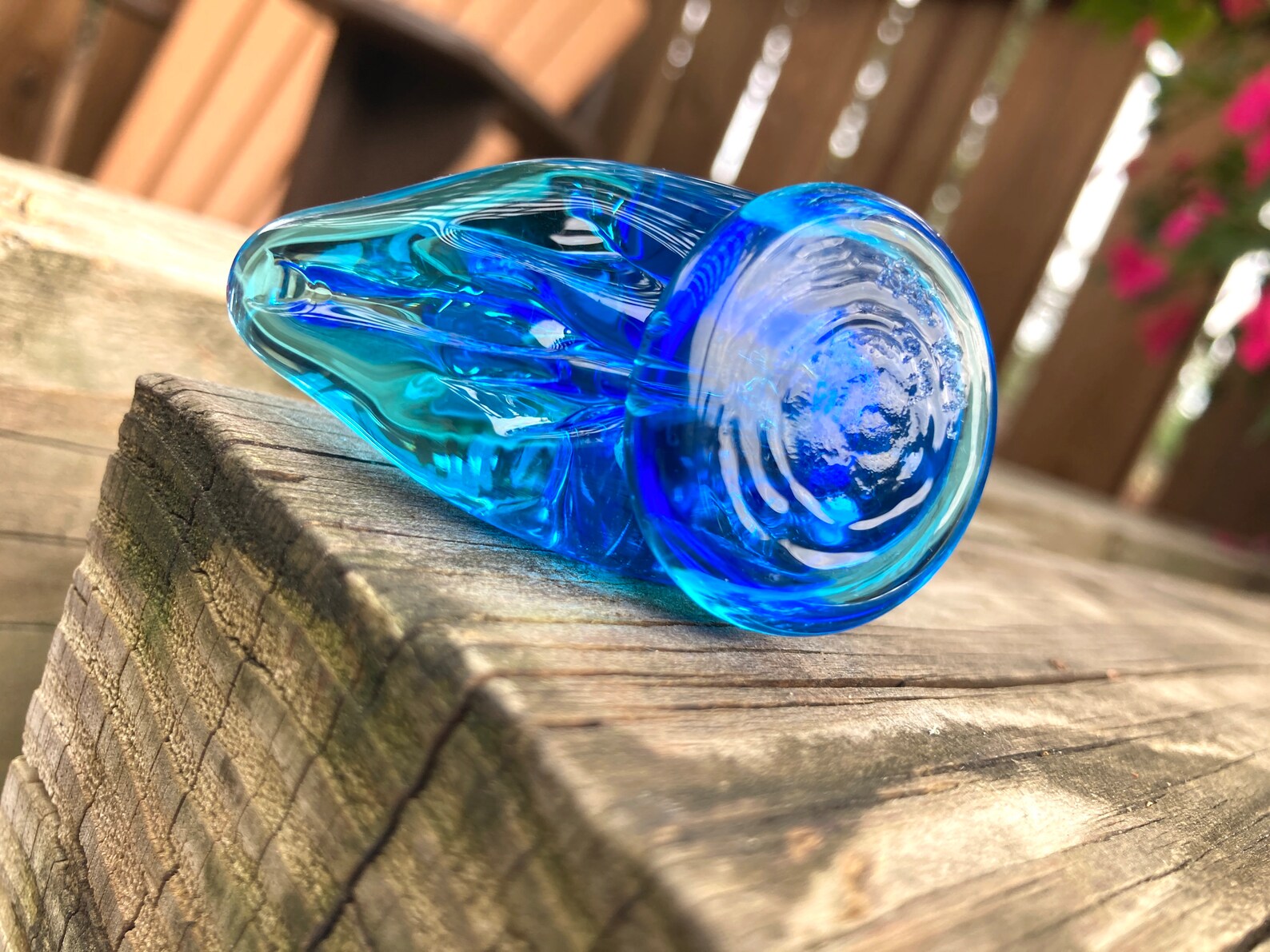 Vintage Roy Ray Blue Glass Bird Figurine - Etsy